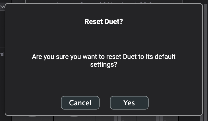 How to Reset the Duet 3 settings to factory default settings.